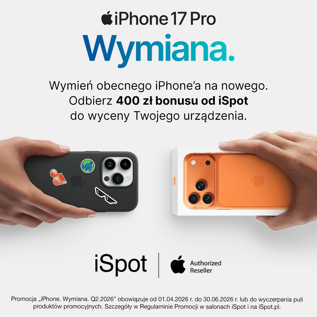 iSpot Galaxy Szczecin - Bonus 400 zł na wymianę iPhone'a